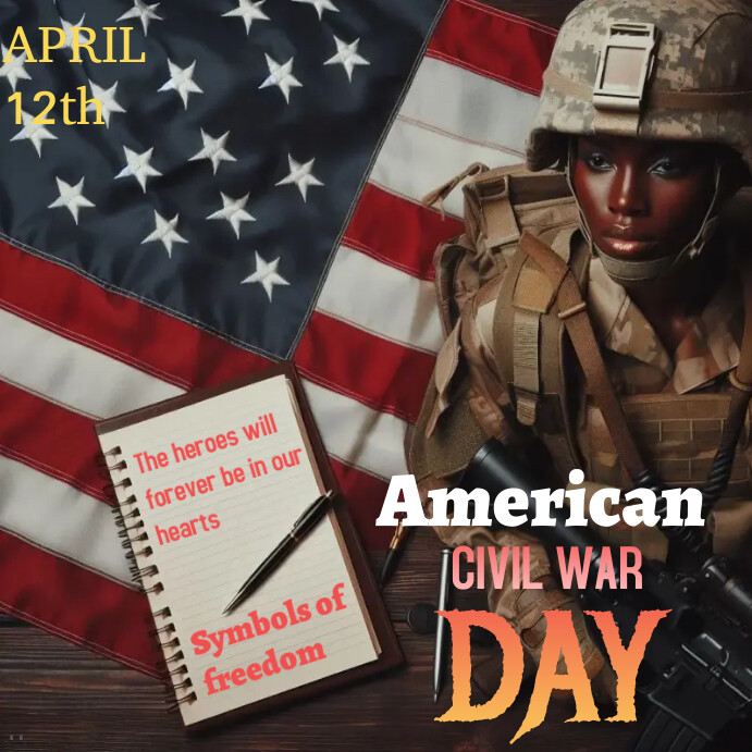 American civil war day template design | PosterMyWall