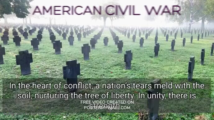 American Civil war Template | PosterMyWall