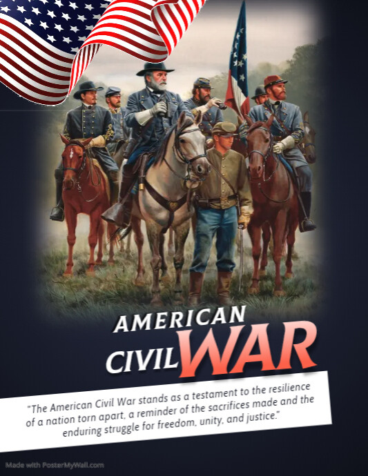 American civil war Template | PosterMyWall