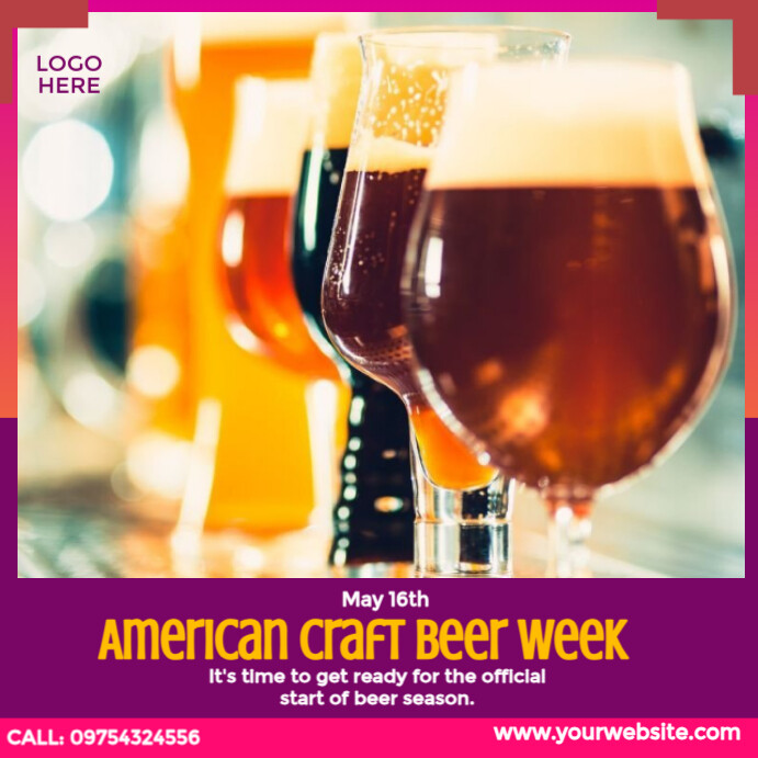 Copy of American Craft Beer Week | PosterMyWall