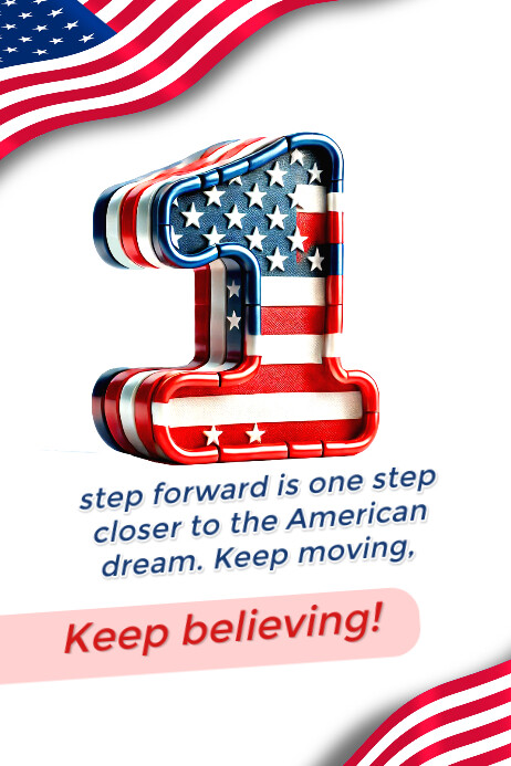 American Template | PosterMyWall