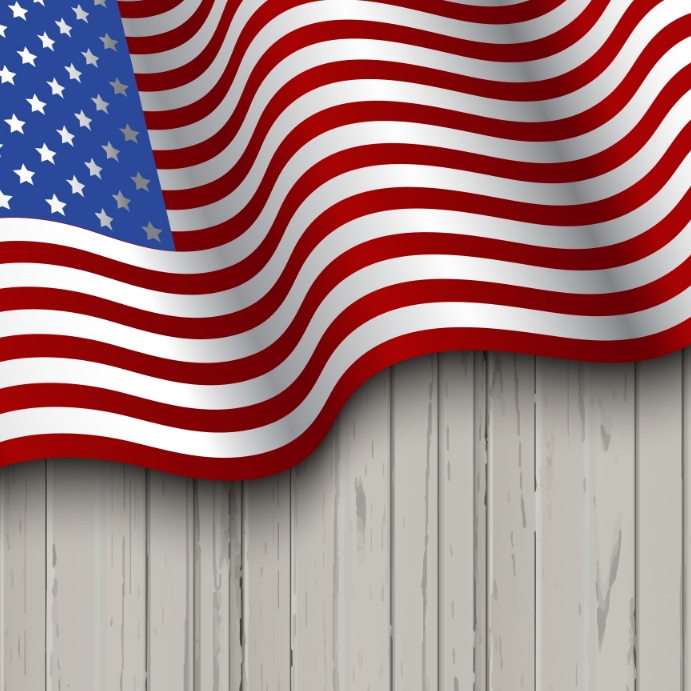 Copy of American flag background design | PosterMyWall