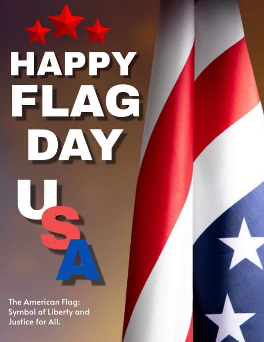 American flag day Template | PosterMyWall