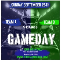 Gameday Template | PosterMyWall