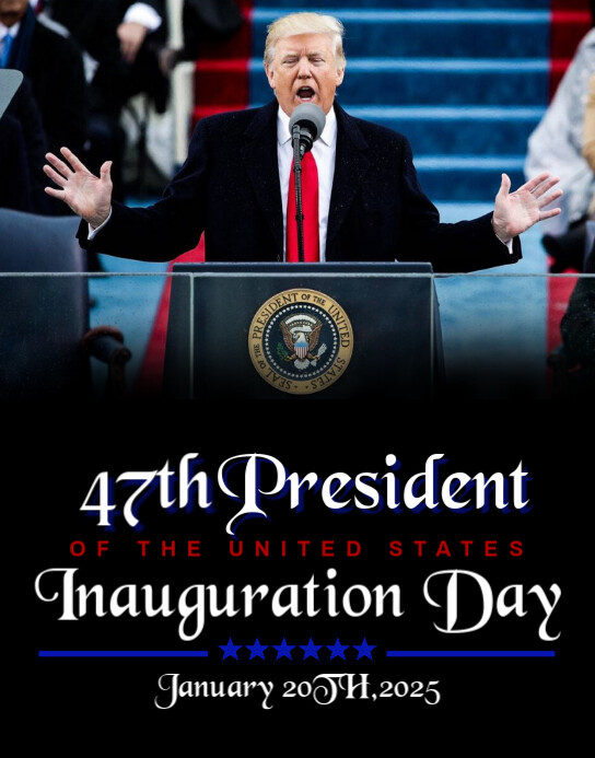 Copy of American inauguration day 2025 | PosterMyWall