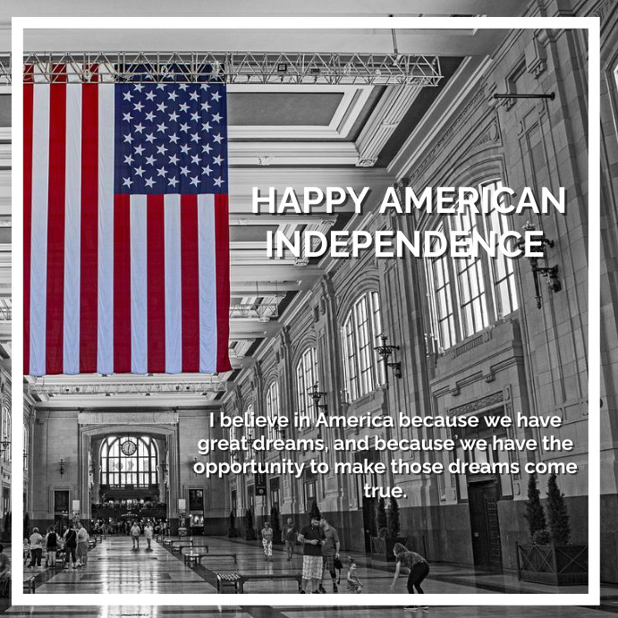 american independence Template | PosterMyWall