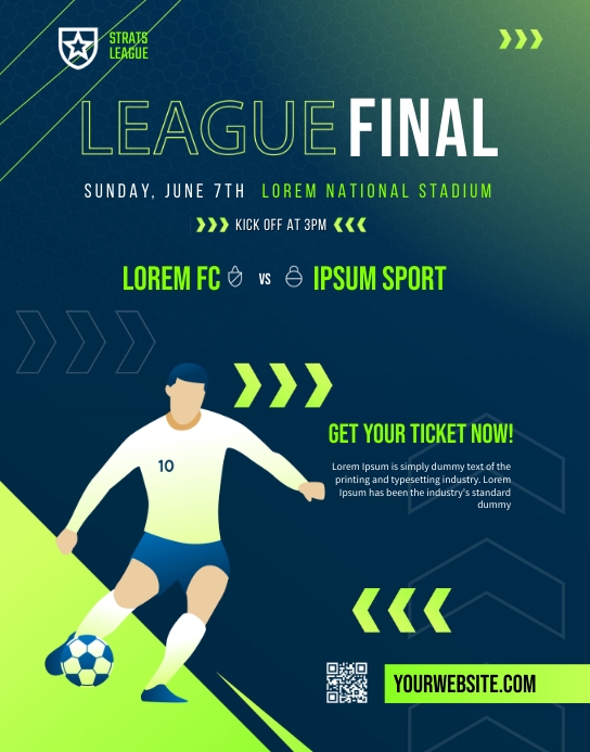 American League Final flyer Template | PosterMyWall