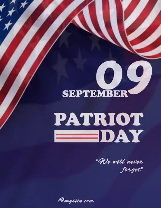 American Patriot day Template | PosterMyWall