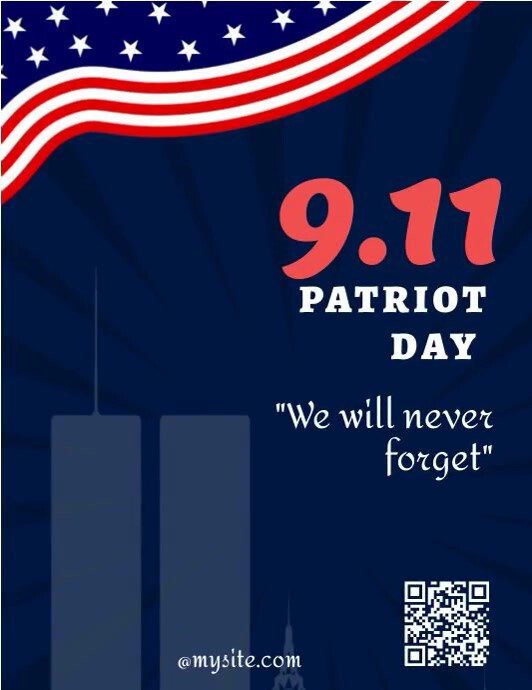 American Patriot day Template | PosterMyWall