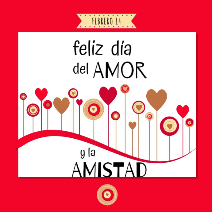 Amor y amistad Template | PosterMyWall
