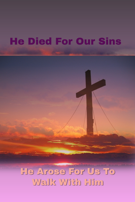 An Easter Message Template | PosterMyWall