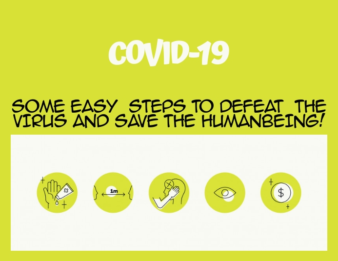 Copy of AN EASY WAY TO SAVE THE MANKIND! | PosterMyWall