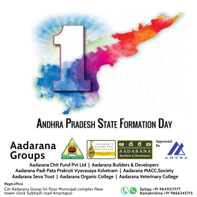 Andhra Pradesh state formation day Template | PosterMyWall