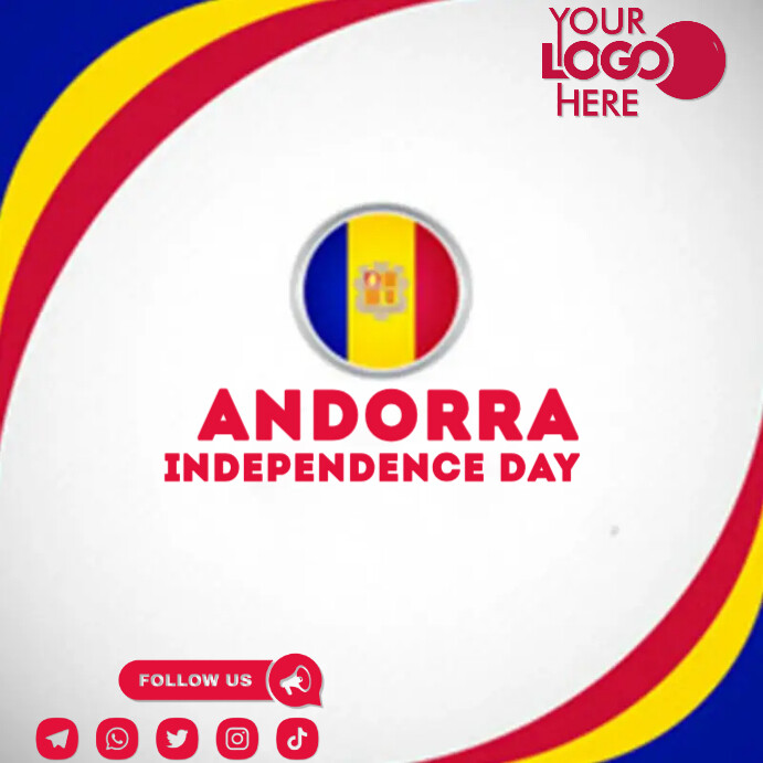 Andorra independence day Template | PosterMyWall