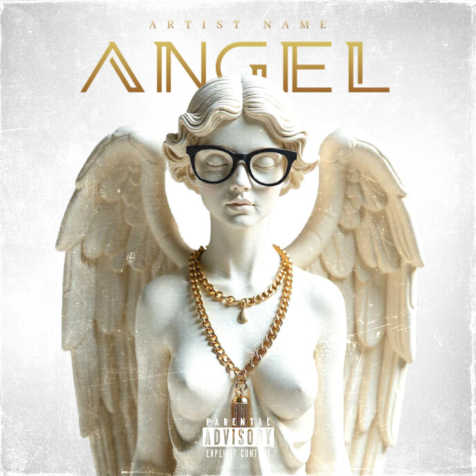 Copy of Angel Album Cover Обложка Альбома | PosterMyWall