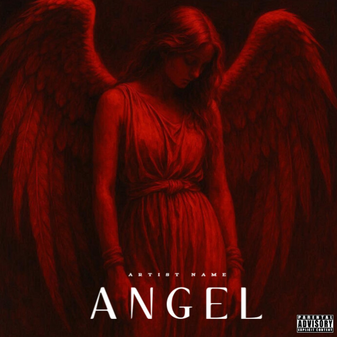 Copy of Angel Mixtape Cover Album Cover | PosterMyWall