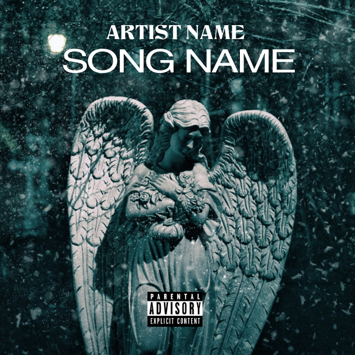 angel mixtape cover art Template | PosterMyWall
