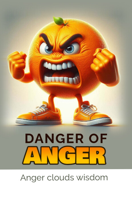 Anger Template | PosterMyWall