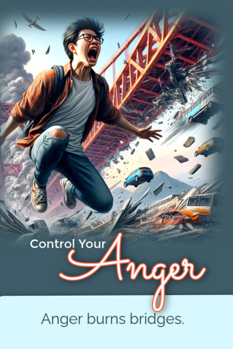 Anger Template | PosterMyWall