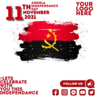 Angola Independence Day Template | PosterMyWall