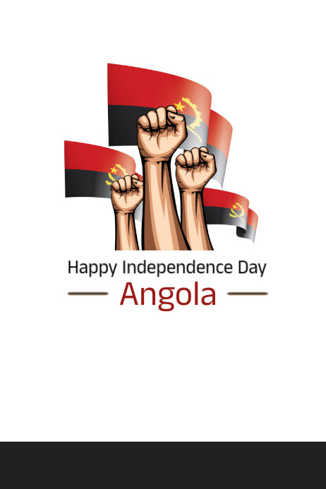 Angola independence day Template | PosterMyWall