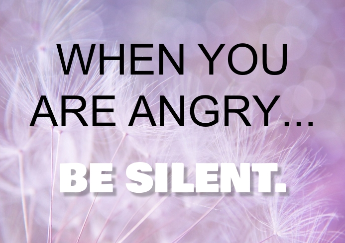 Copy of ANGRY AND SILENT QUOTE TEMPLATE | PosterMyWall