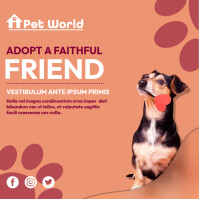 Pet Adoption Ads Template | PosterMyWall