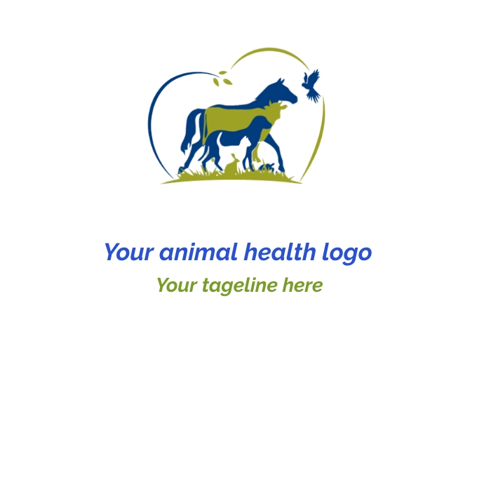 animal health logo Template | PosterMyWall
