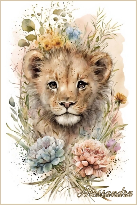 Animal Nursery Wall Art Template | PosterMyWall
