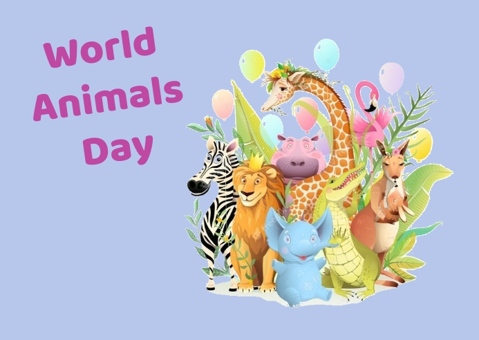 animals day Template | PosterMyWall