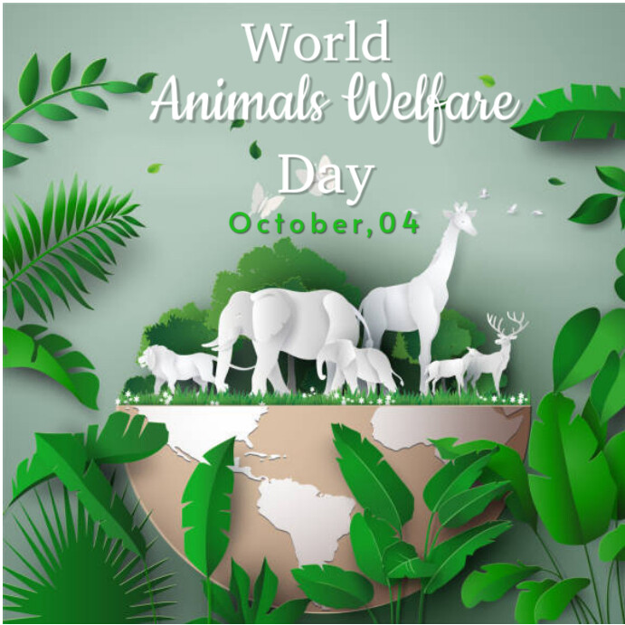 Animals Welfare Instagram post Template | PosterMyWall