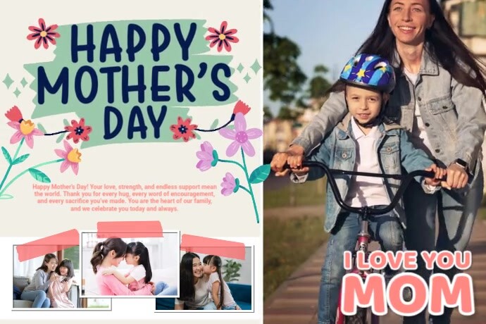 Animated Mothers Day Banner Templat | PosterMyWall