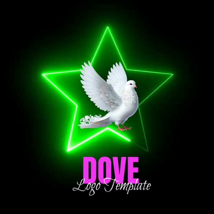 Animation dove logo Template | PosterMyWall