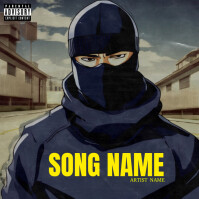 Gta style, anime album cover template | PosterMyWall