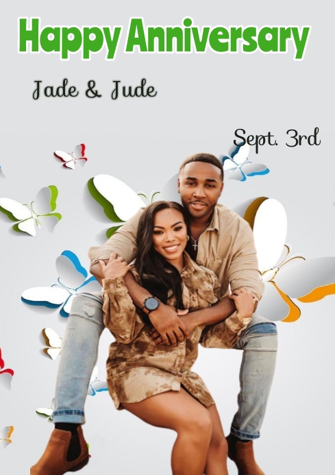 Anniversary card Template | PosterMyWall