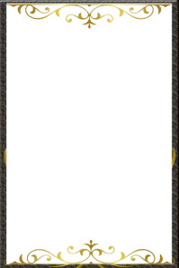 Gold frame background template design | PosterMyWall