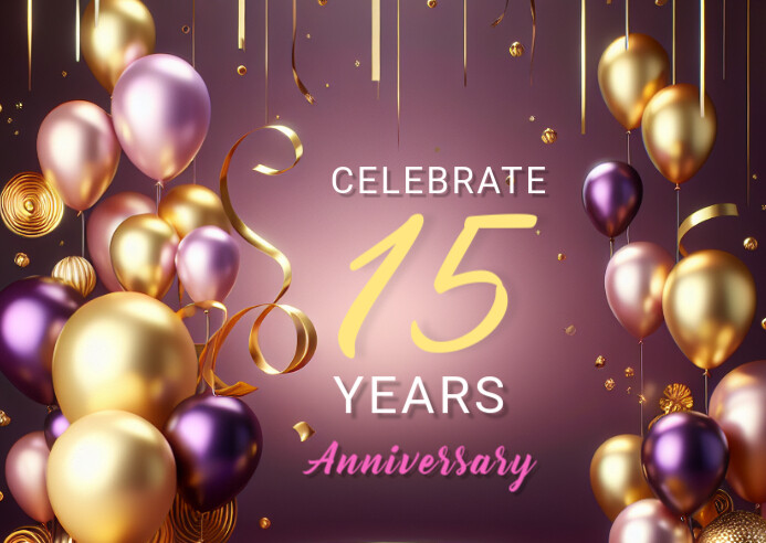Anniversary Celebration Ad Template | PosterMyWall