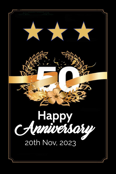 Anniversary celebrations Template | PosterMyWall
