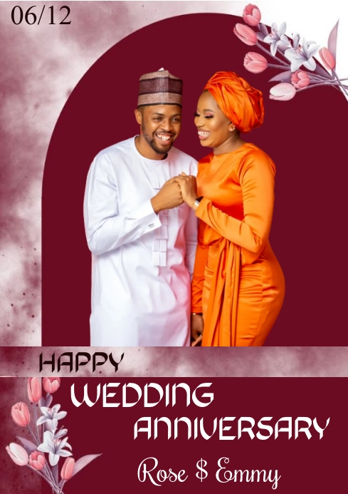 Anniversary Template | PosterMyWall