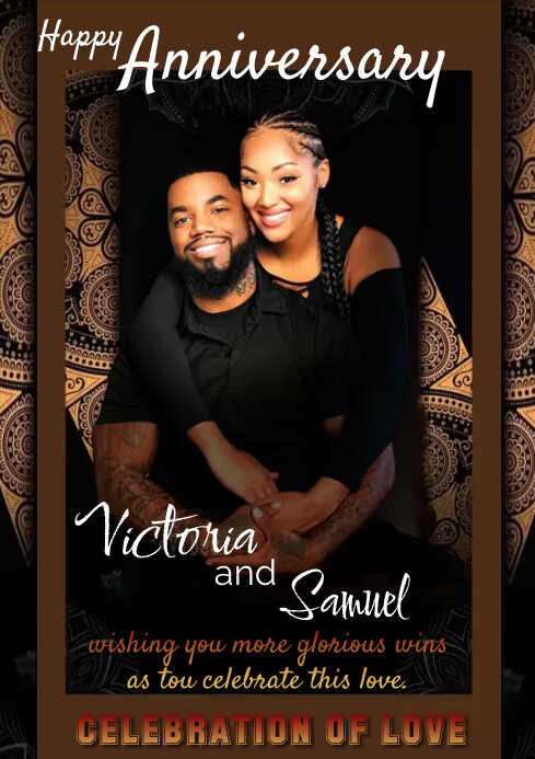 Anniversary Template | PosterMyWall
