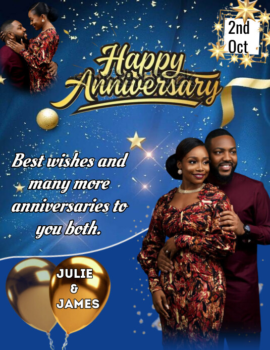 Copy of Anniversary | PosterMyWall
