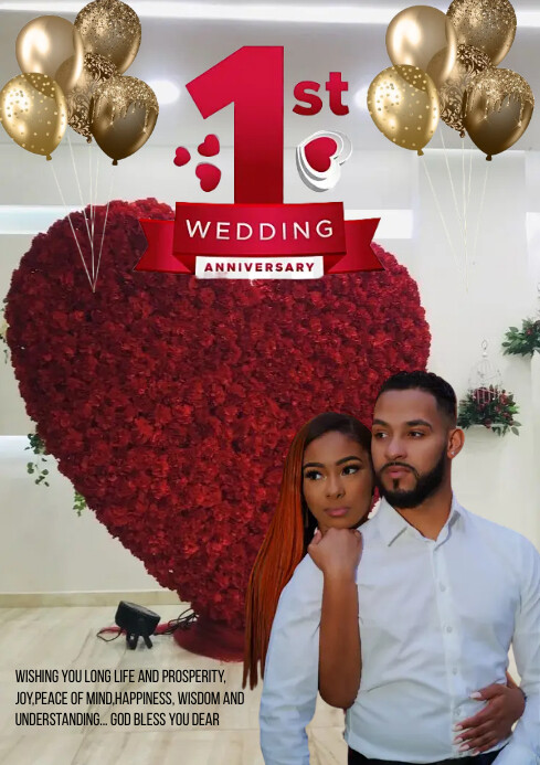 Anniversary Template | PosterMyWall