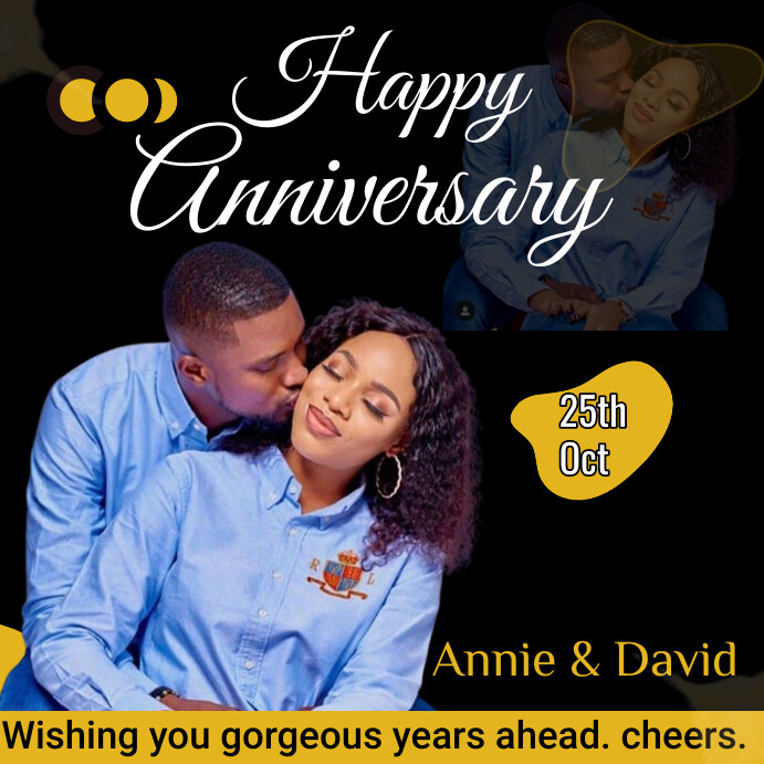 Anniversary Template | PosterMyWall