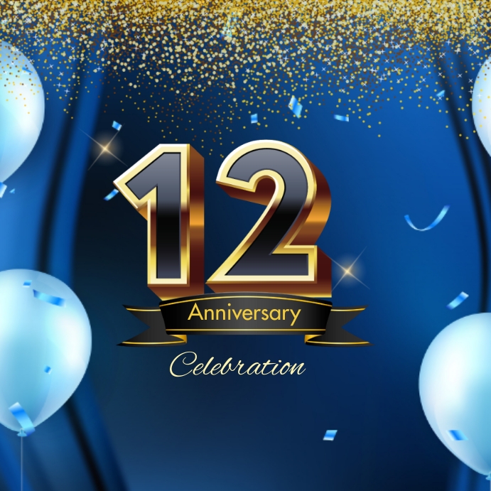 12th Anniversary Background