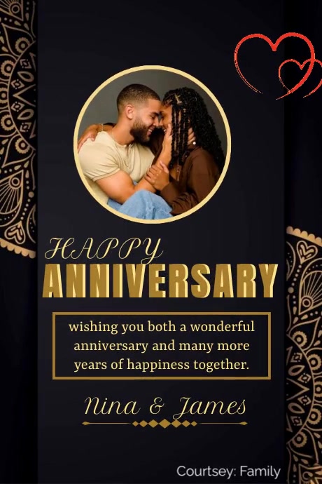 Copy of Anniversary | PosterMyWall