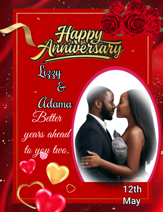 Copy of Anniversary | PosterMyWall