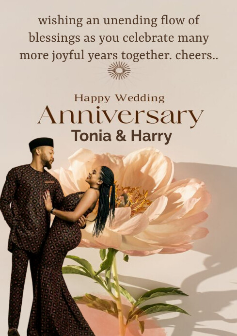 Anniversary Template | PosterMyWall