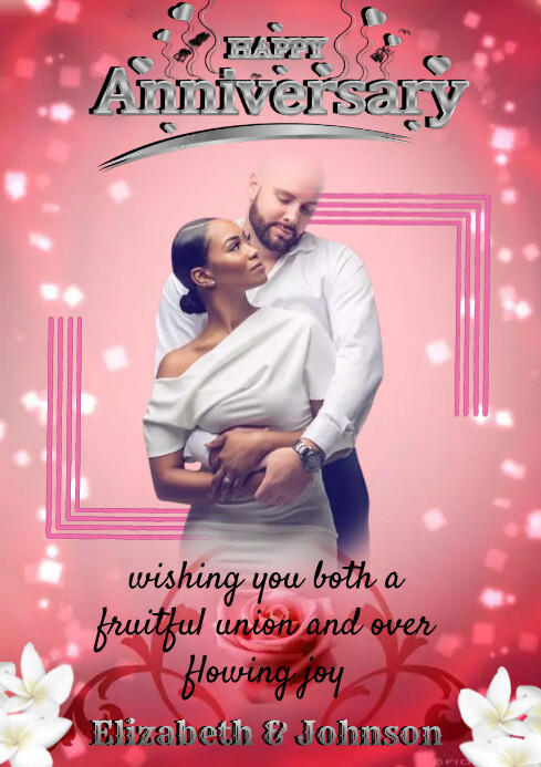 Anniversary Template | PosterMyWall