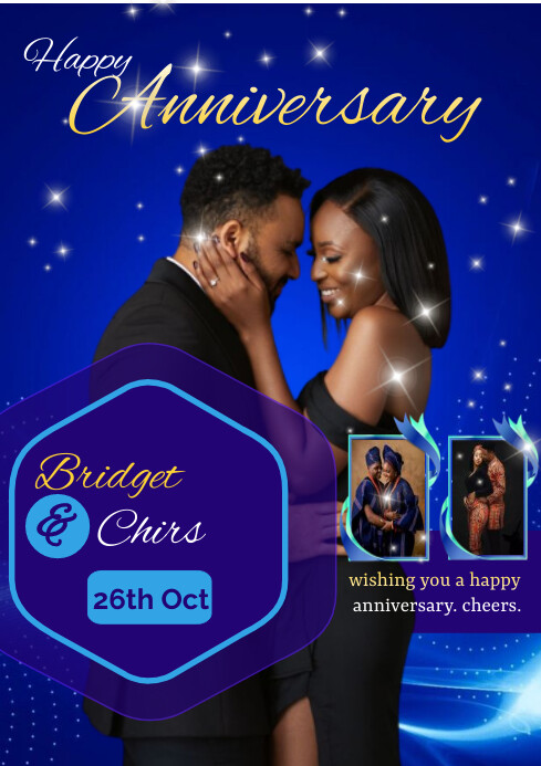 Anniversary Template | PosterMyWall