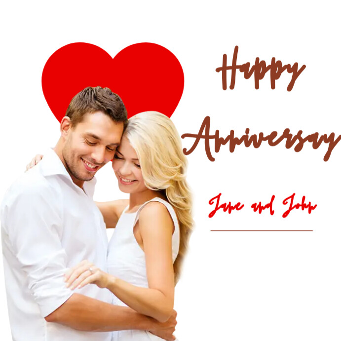 Anniversary Template | PosterMyWall
